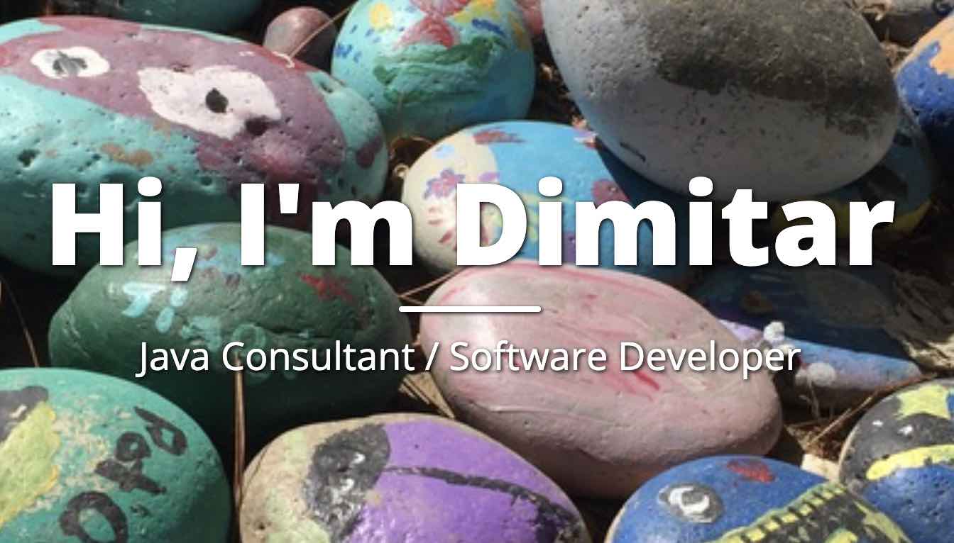 Dimitar Makariev - Java consultant